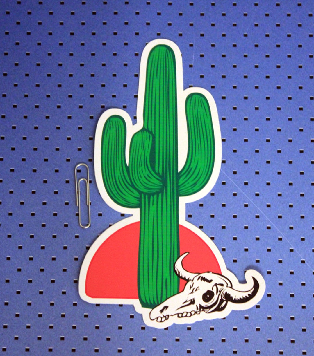 Saguaro Cactus Bumper Sticker - Etsy