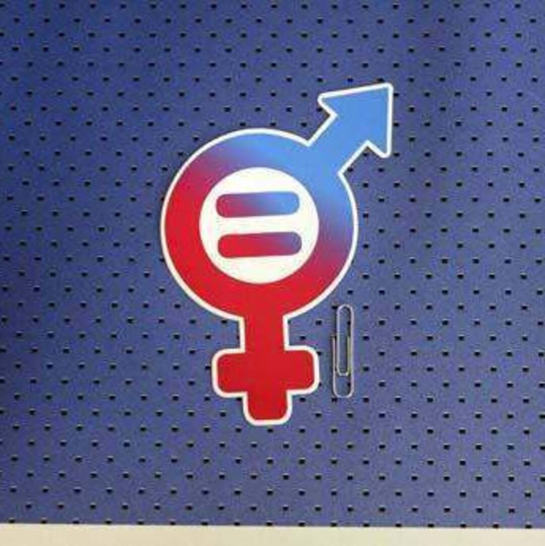 Gender Equality Symbol Bumper Sticker - Etsy