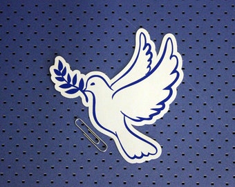 Peace Dove Sticker - Etsy