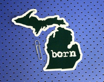 Detroit Michigan DET Oval Bumper Sticker - Etsy