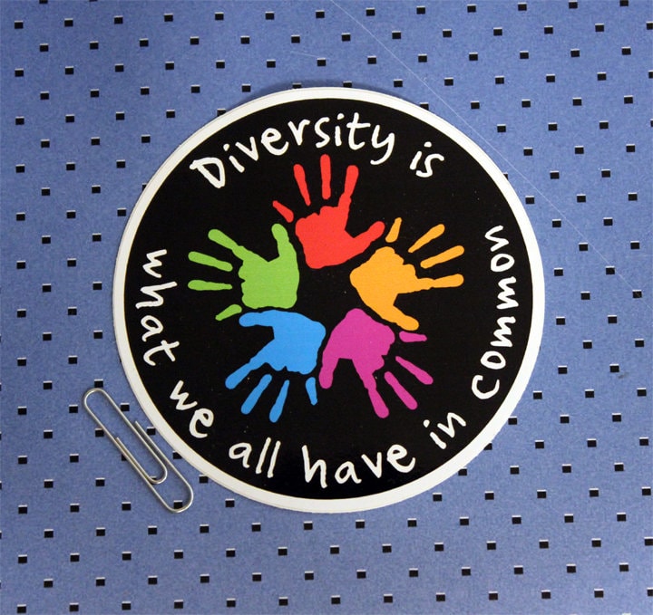 Diversity is what we all have in common Bumper Sticker | Etsy