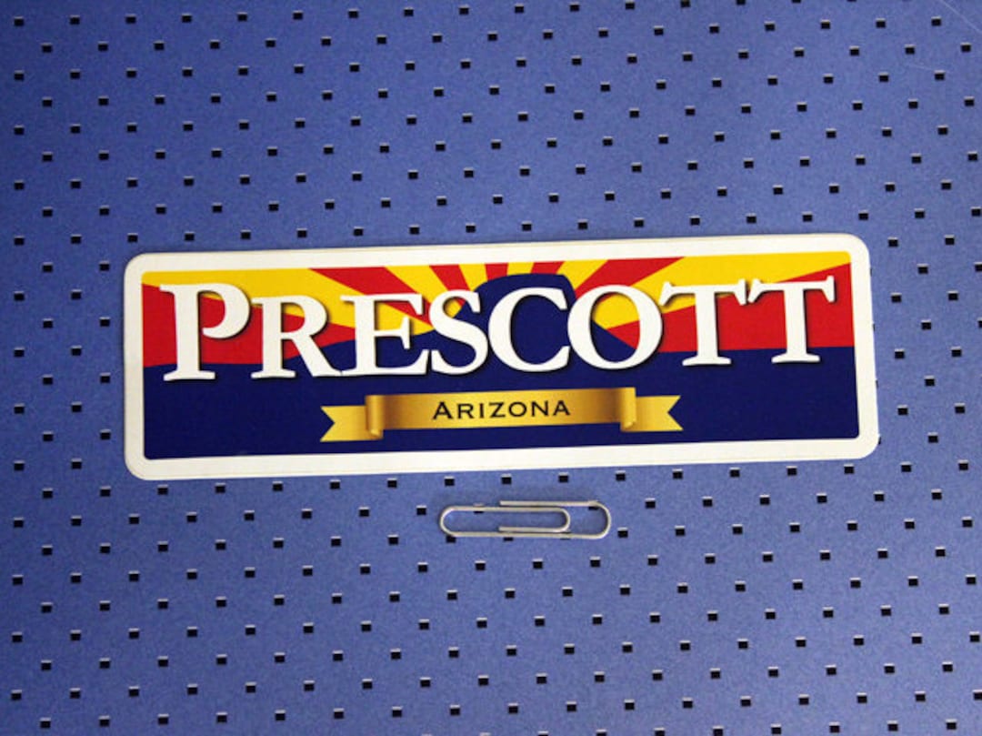 Prescott Arizona Bumper Sticker - Etsy