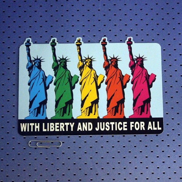 Lady Liberty Sticker - Etsy