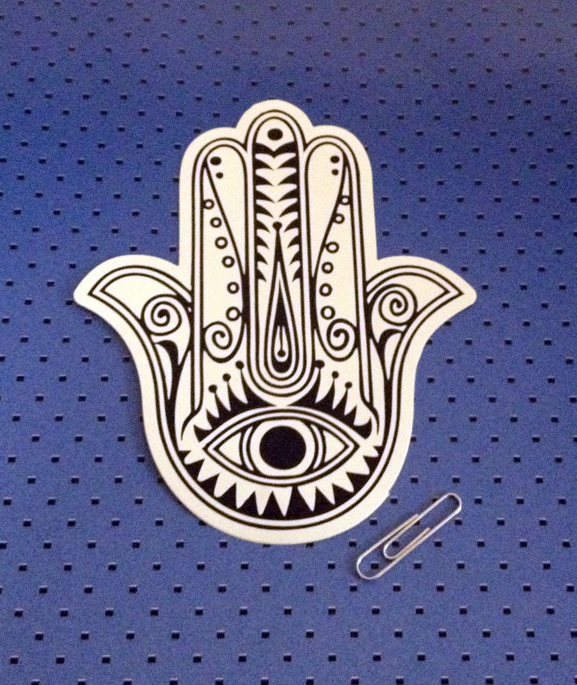 Hamsa Hand Bumper Sticker - Etsy
