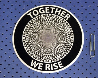 We Are All One Small Bumper Sticker / Laptop Decal or Magnet - Etsy