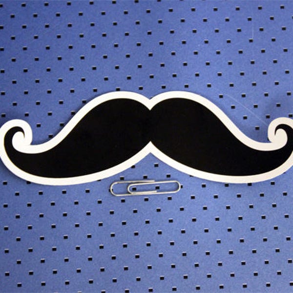 Mustache Stickers - Etsy