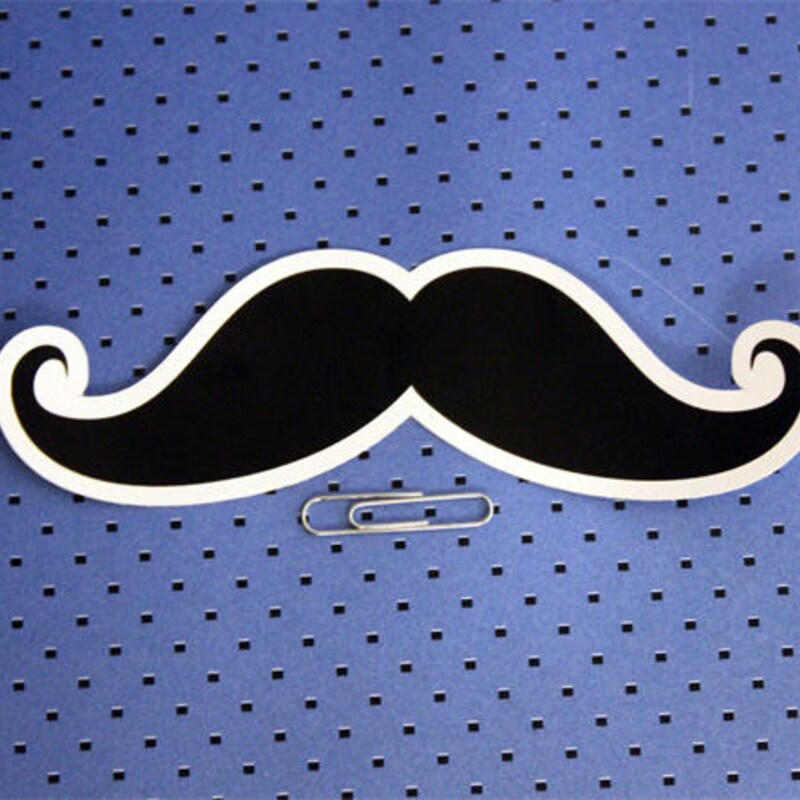 Mustache Decal - Etsy