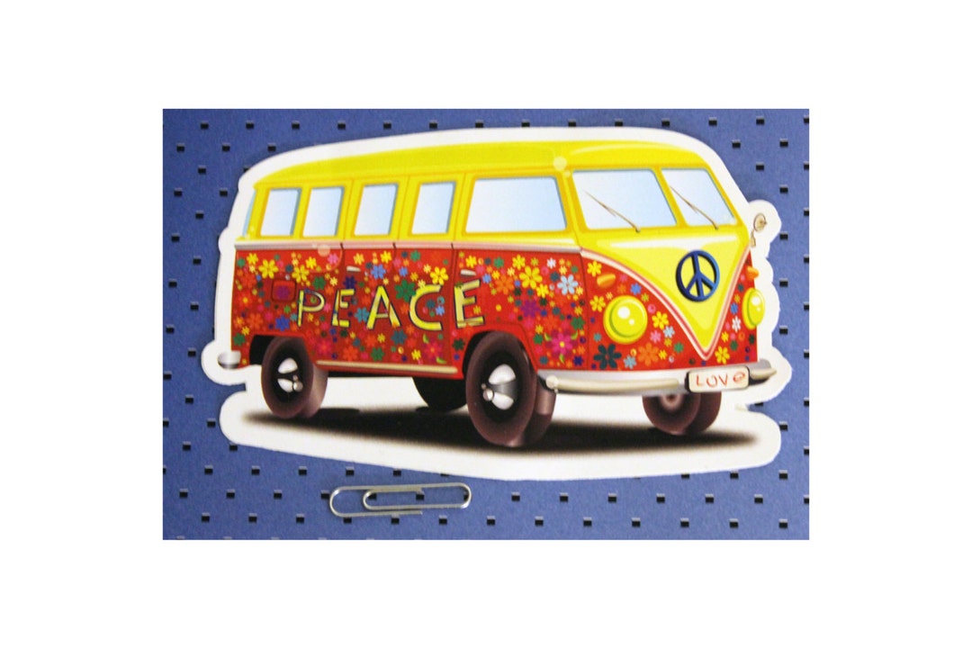 VW Van Bumper Sticker - Etsy