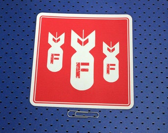 F-bomb Bumper Sticker | Etsy