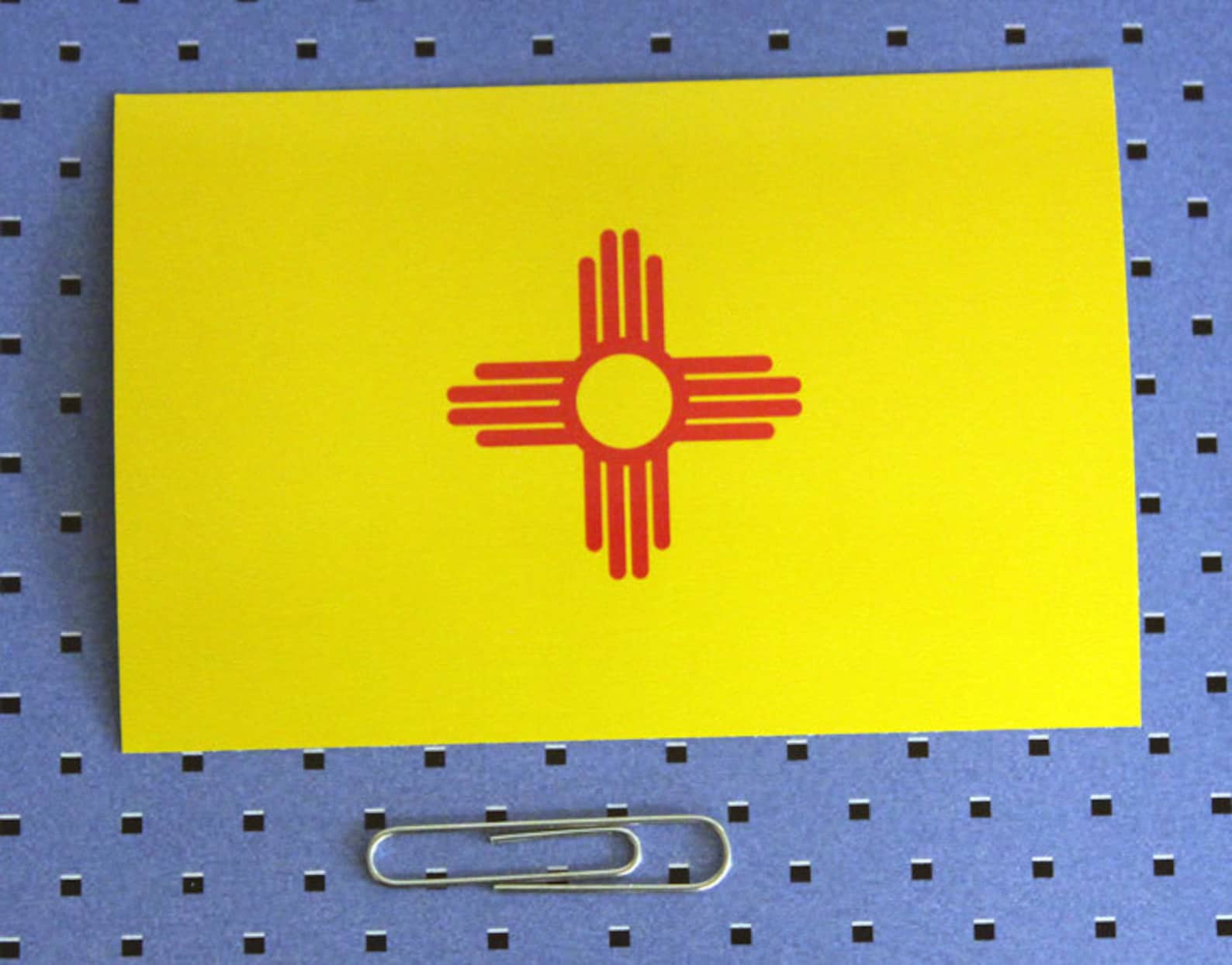 New Mexico State Flag Bumper Sticker | Etsy