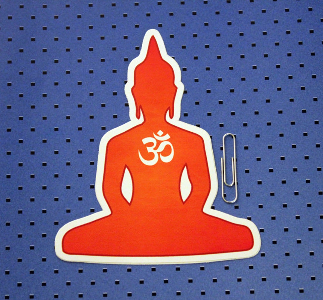 Buddha Meditation Bumper Sticker - Etsy