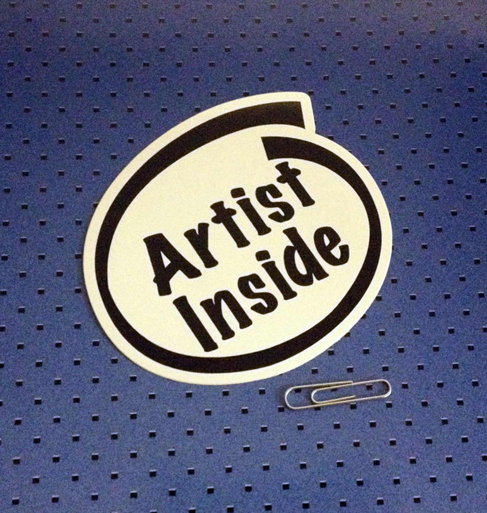 Artist Inside Bumper Sticker - Etsy