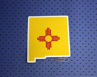 New Mexico State Flag Bumper Sticker - Etsy