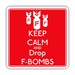 Keep Calm and Drop F-bombs Bumper Sticker - Etsy