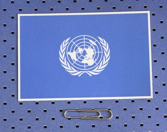 United Nations Flag Sticker | UN Flag | Fun Sticker Decoration | Fun ...