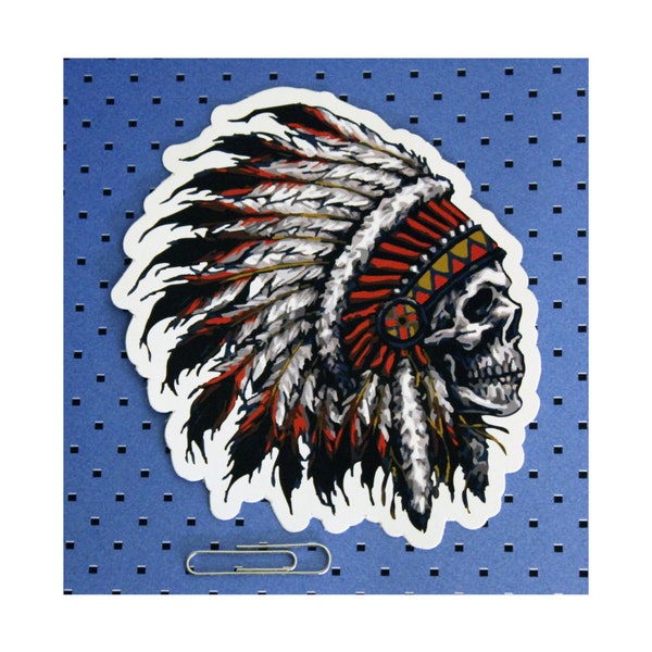 Native Indian Sticker - Etsy