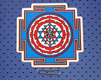 Sri Yantra Decal,sri Yantra Chakra Sticker Decal,meditation Decal ...