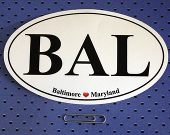Baltimore Bumper Sticker - Etsy