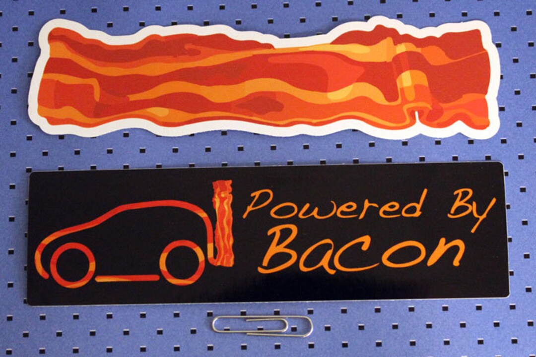Bacon Bumper Sticker Combo - Etsy