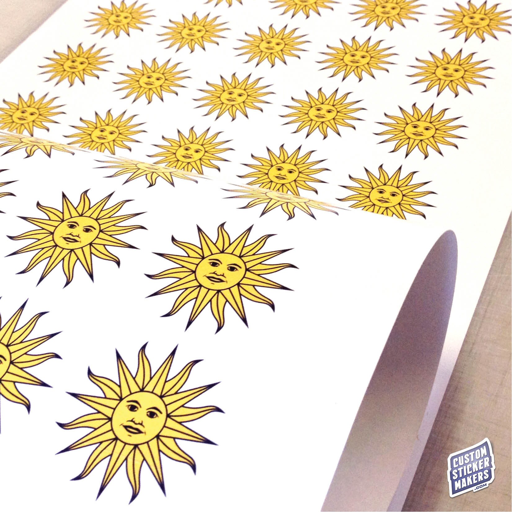 Sun Bumper Sticker // Sun Face Uruguay Sun Uruguay Gifts - Etsy