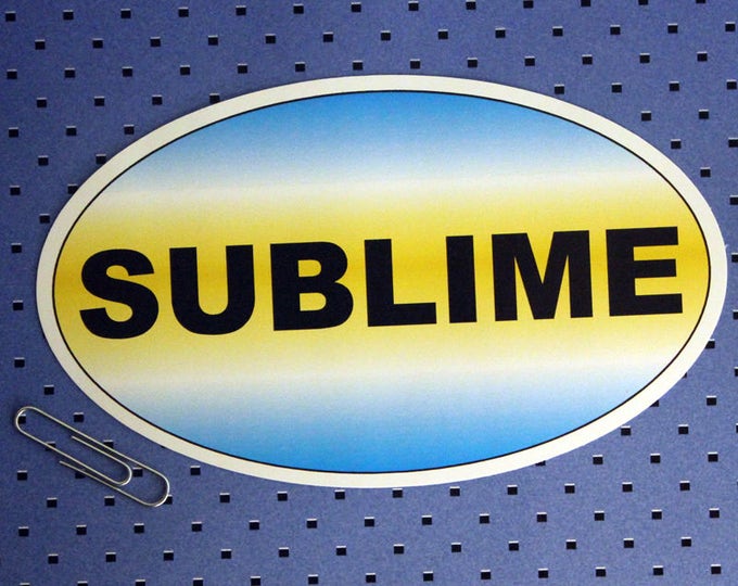 Sublime Joint Logo Vinyl Sticker Officially Licensed Band Merchandise ...