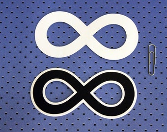 Infinity Symbol Stickers - Etsy