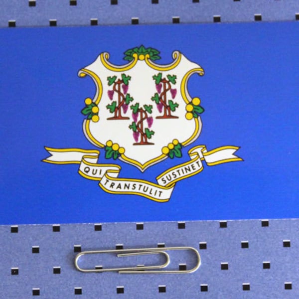 Connecticut State Flag - Etsy