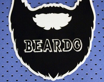 Who Needs Hair BEARD Sticker Decal Beard Lover Gifts for Him Dads ...