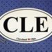 Cleveland, Ohio CLE Oval Bumper Sticker - Etsy