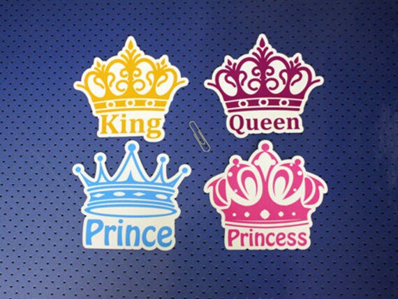 4 Crowns Bumper Sticker Set | Etsy