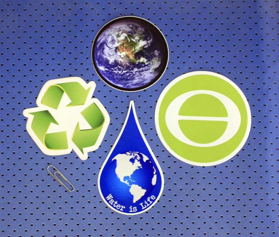 Ecology Four Sticker Combo Decal Set - Etsy