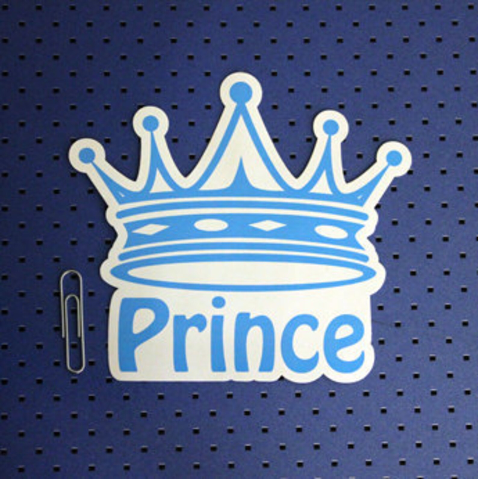 Prince Crown Bumper Sticker - Etsy