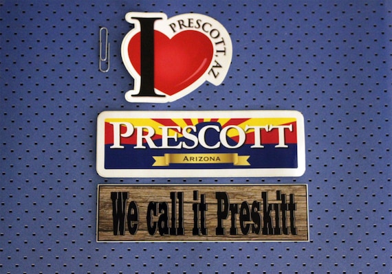Prescott Arizona Flag Sticker Set | Etsy