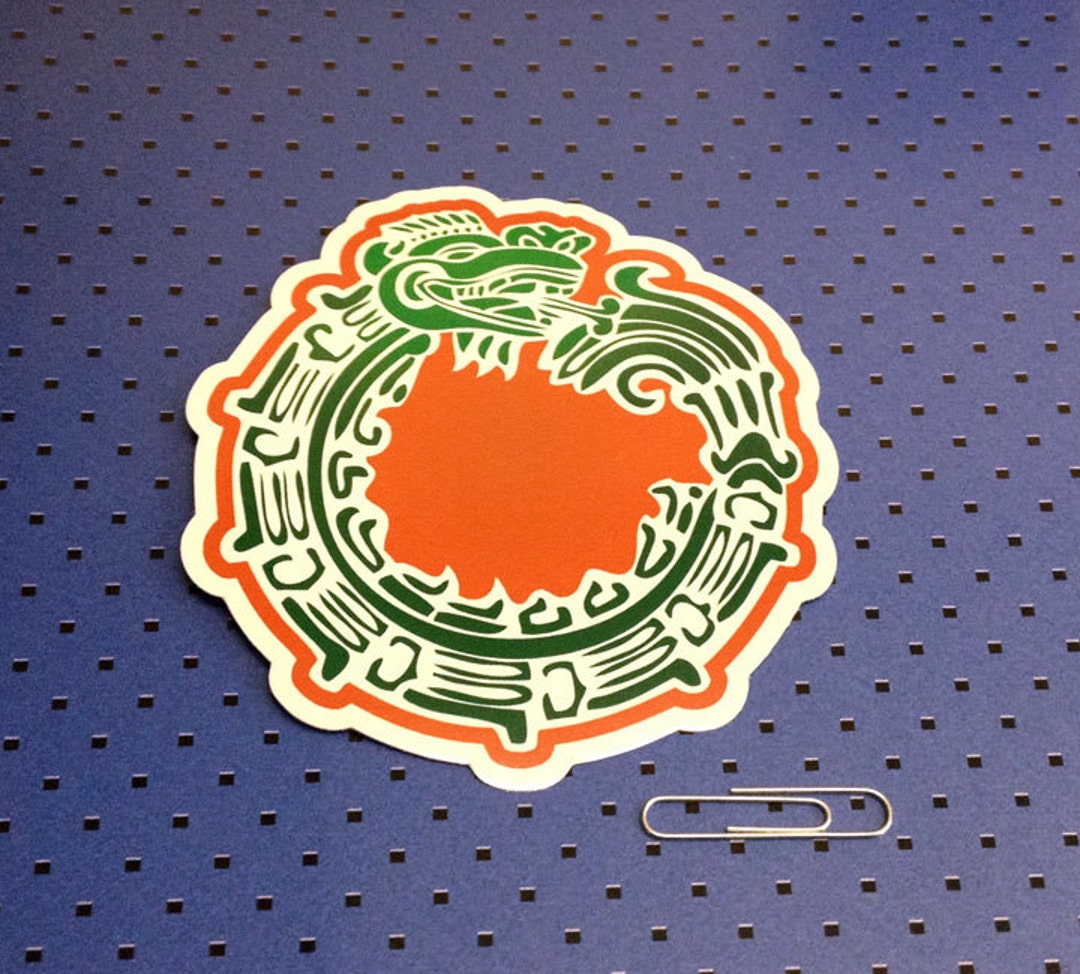 Quetzalcoatl Bumper Sticker - Etsy