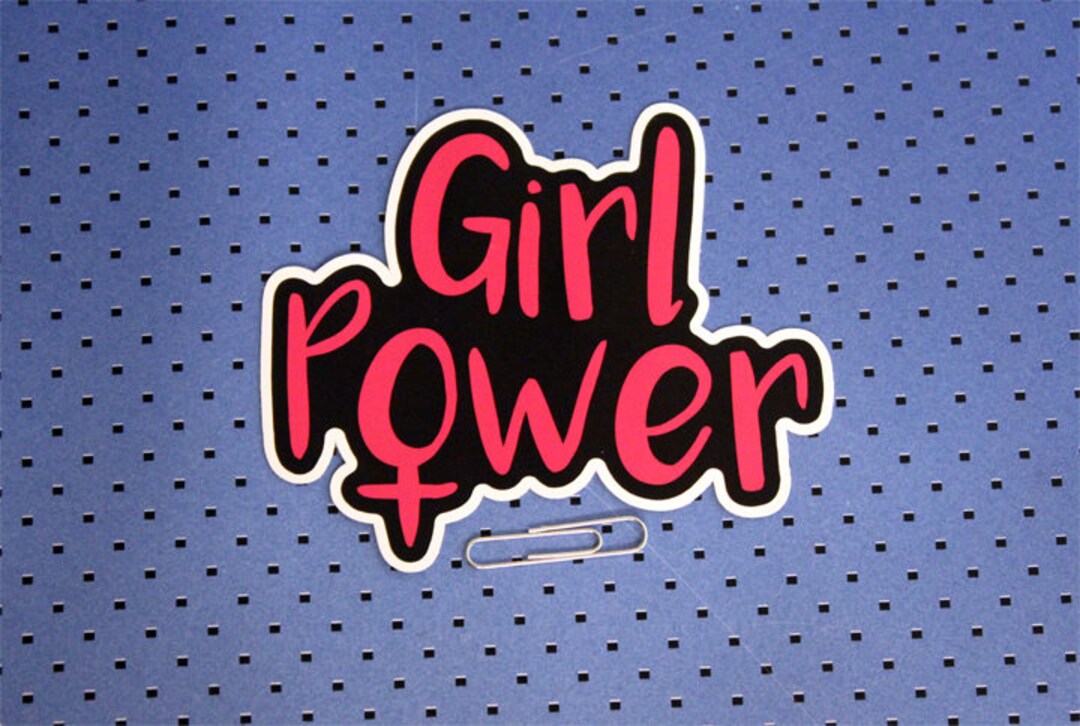 Girl Power Bumper Sticker - Etsy