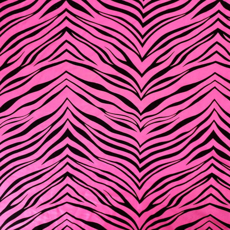 Pink Black Zebra - Etsy