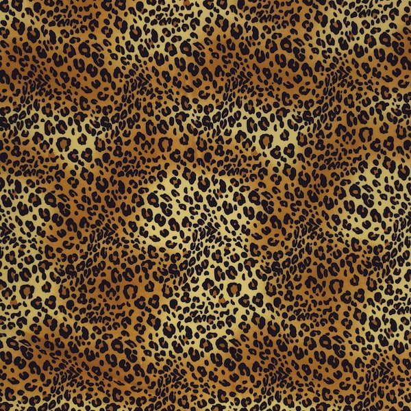 Leopard Fabric - Etsy