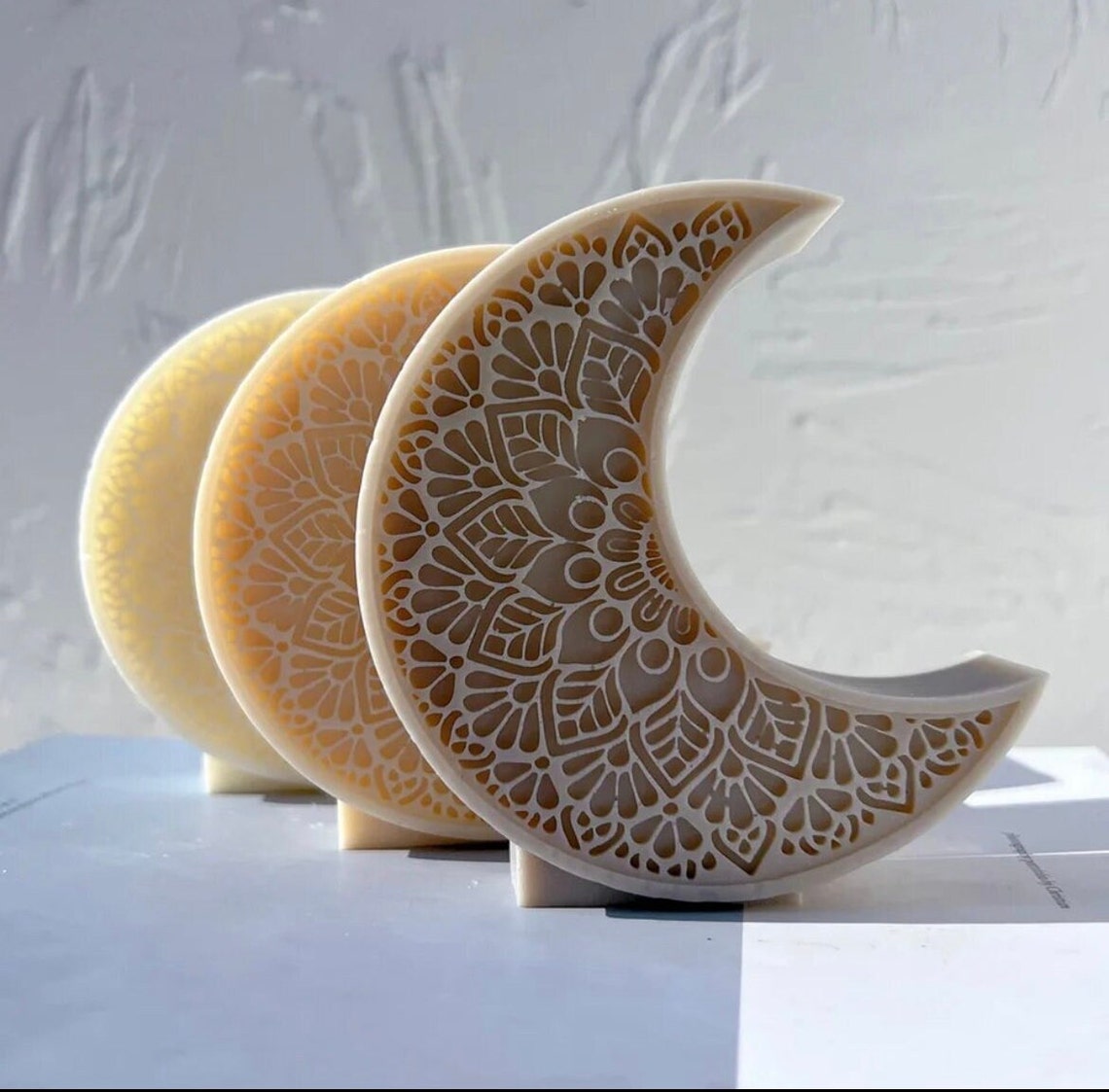 Ramadan Decor Ramadan Decor Candle Crescent Candle Star Candle - Etsy