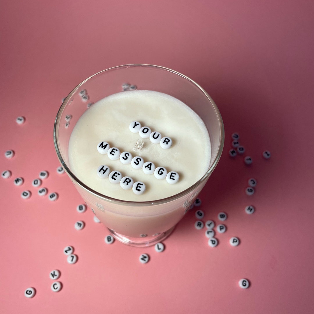 Hidden Message Candles Gifts Candles Customised Candles - Etsy