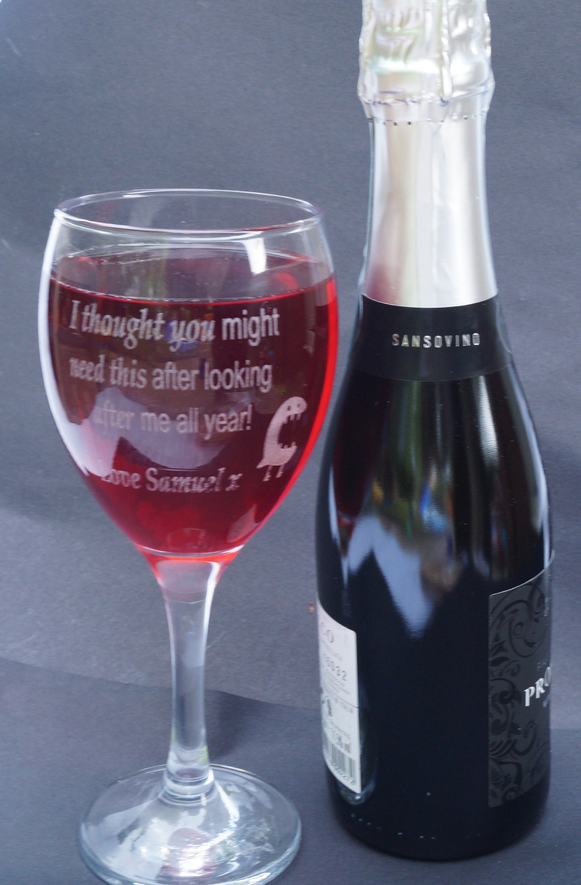 Personalised Wine Glass Engraved T Engraved Wine Glass Etsy Uk