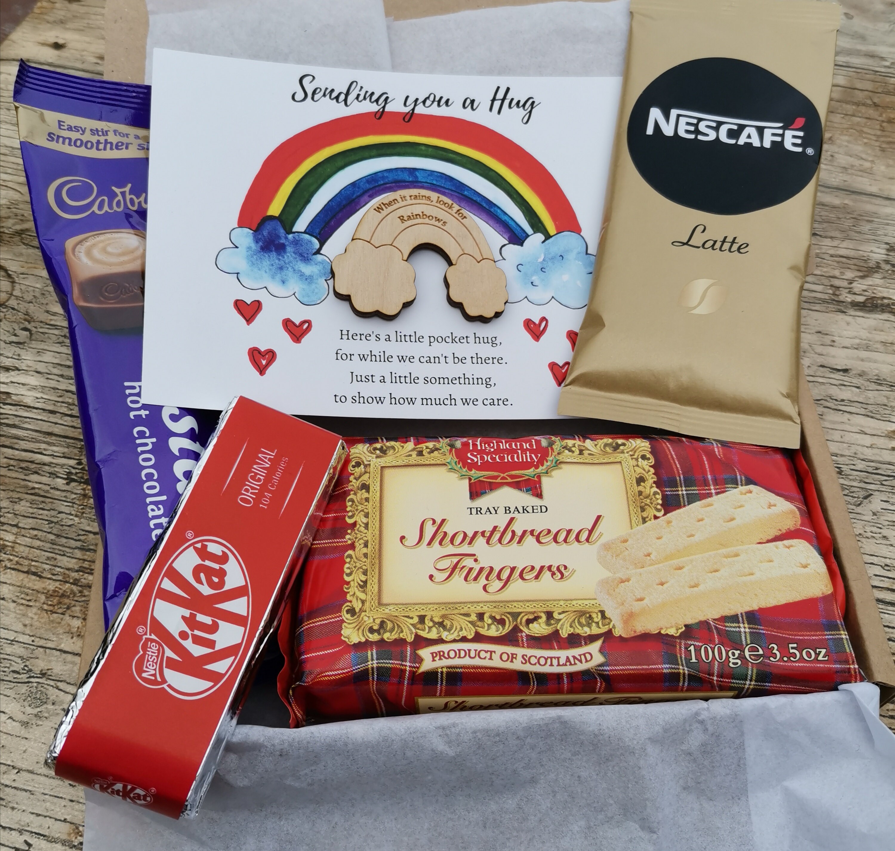 Hug in a Box Thinking of You Gift Ideas Letterbox Gifts - Etsy UK