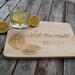 Gin Board, Gin Chopping Board, Lemon Cutting Board, Lemon Chopping ...