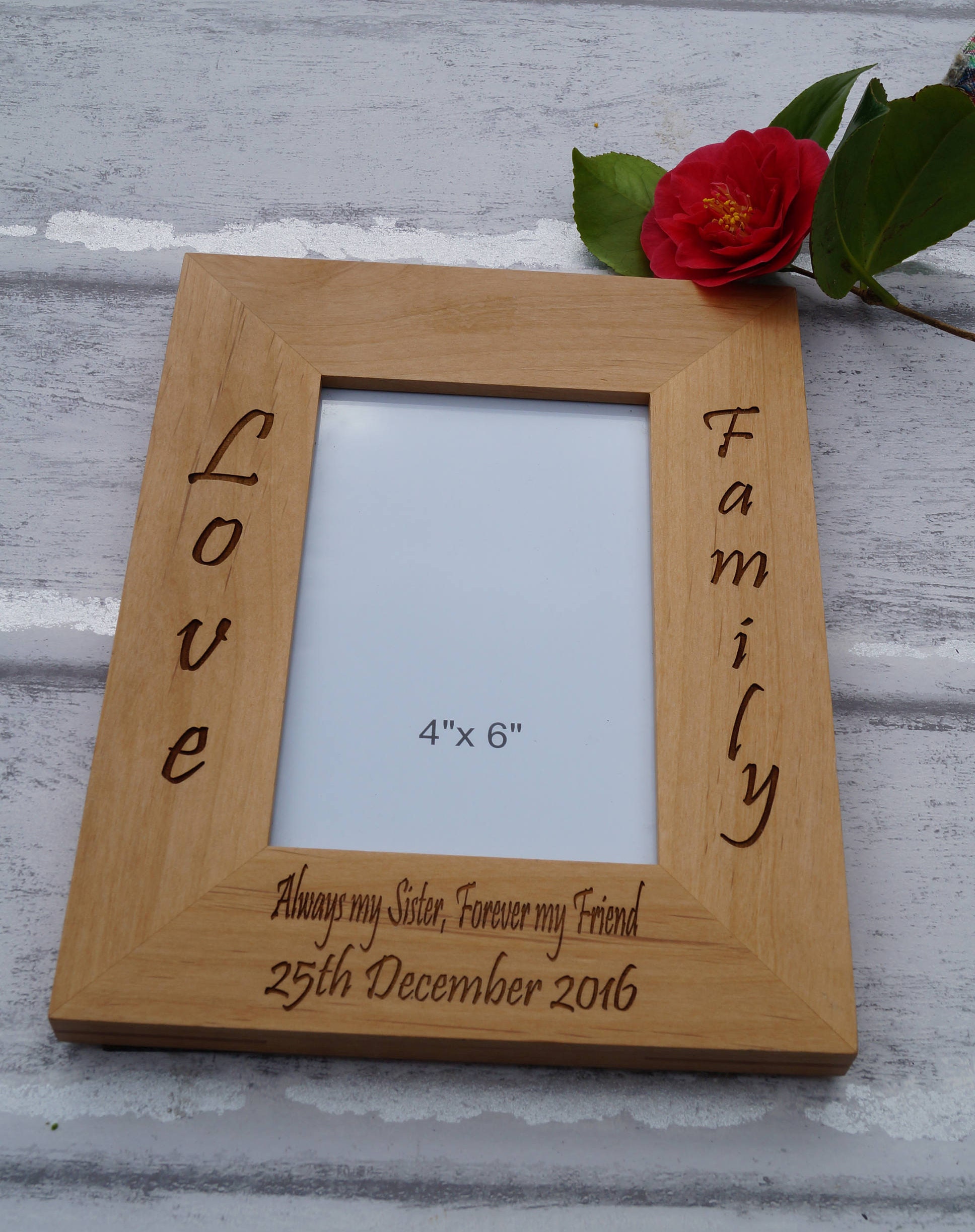 Photo Frame Engraved Photo Frame Personalised Frame Mothers | Etsy