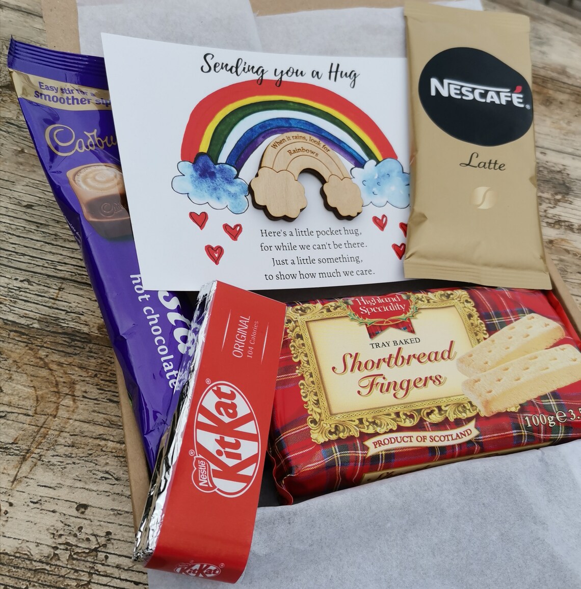 Hug in a Box Thinking of You Gift Ideas Letterbox Gifts - Etsy UK