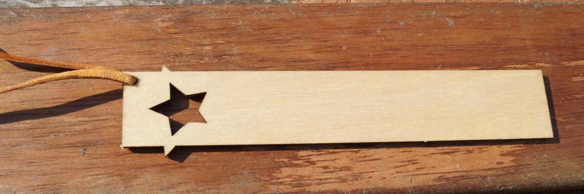 Wooden Bookmark Teachers Gift Wooden Ruler Personalised | Etsy UK