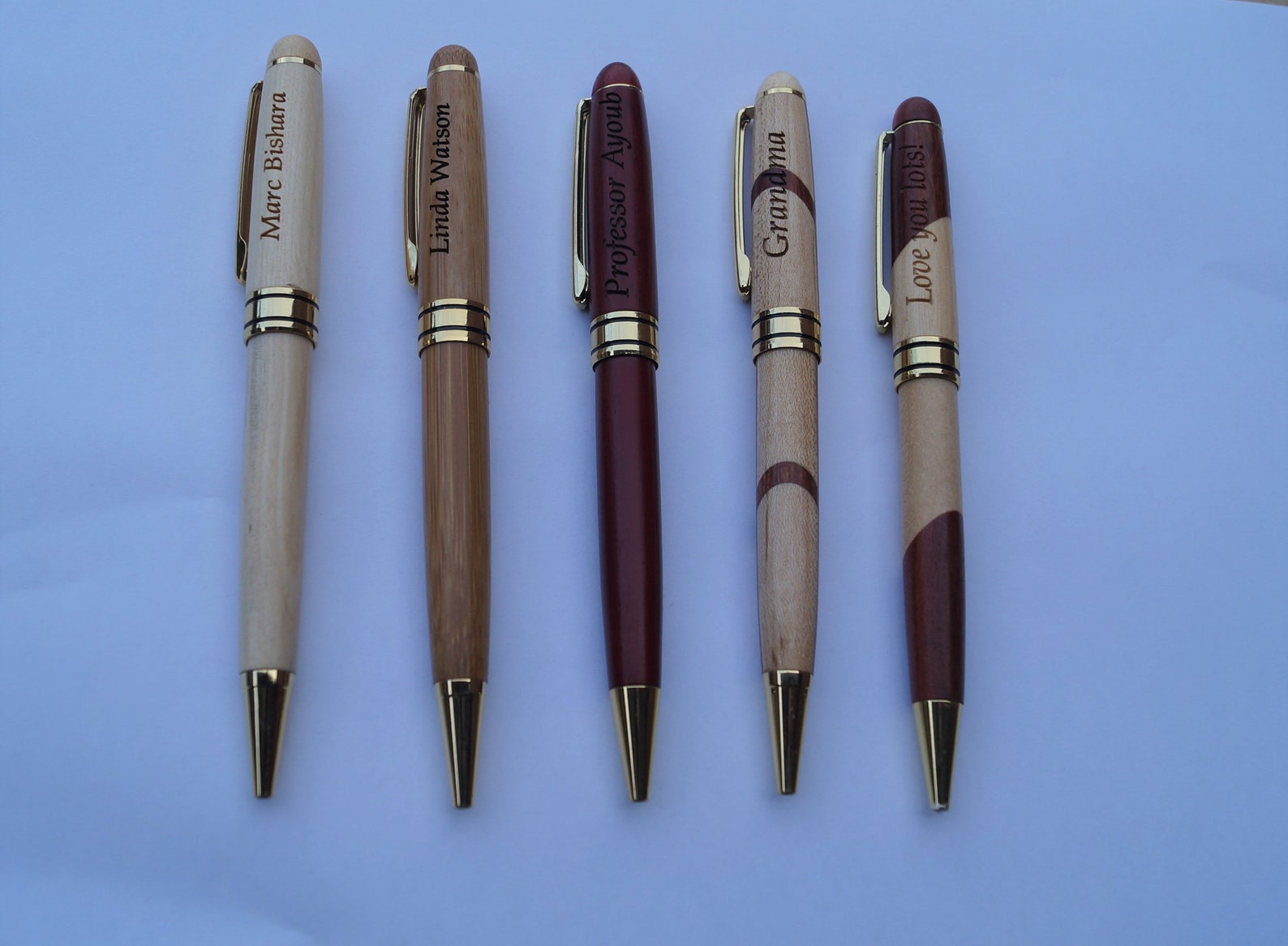 Personalised Wooden pen wooden pen personalised pen | Etsy