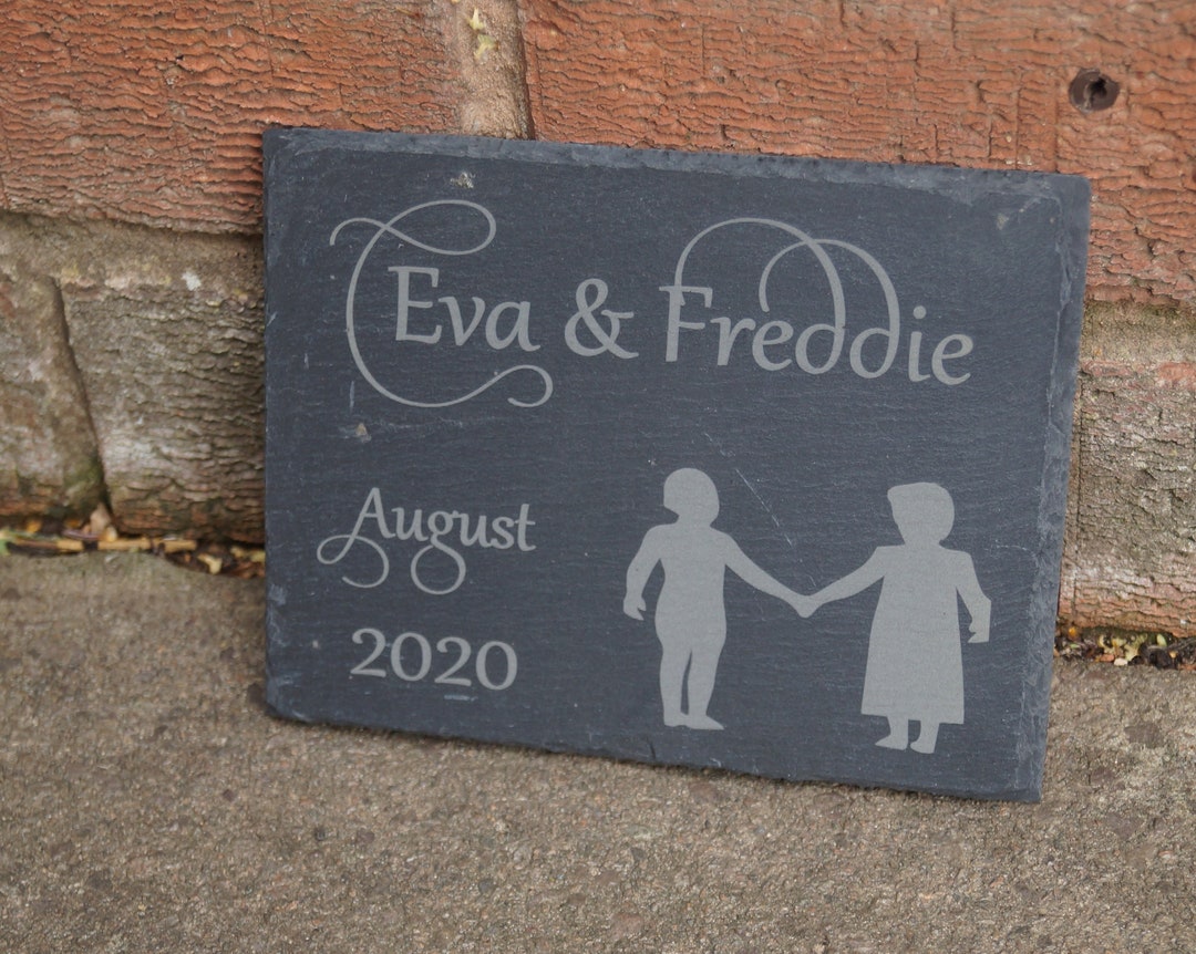 Childrens House Sign, Slate House Sign, Personalised Slate Sign ...