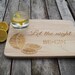 Gin Board, Gin Chopping Board, Lemon Cutting Board, Lemon Chopping ...