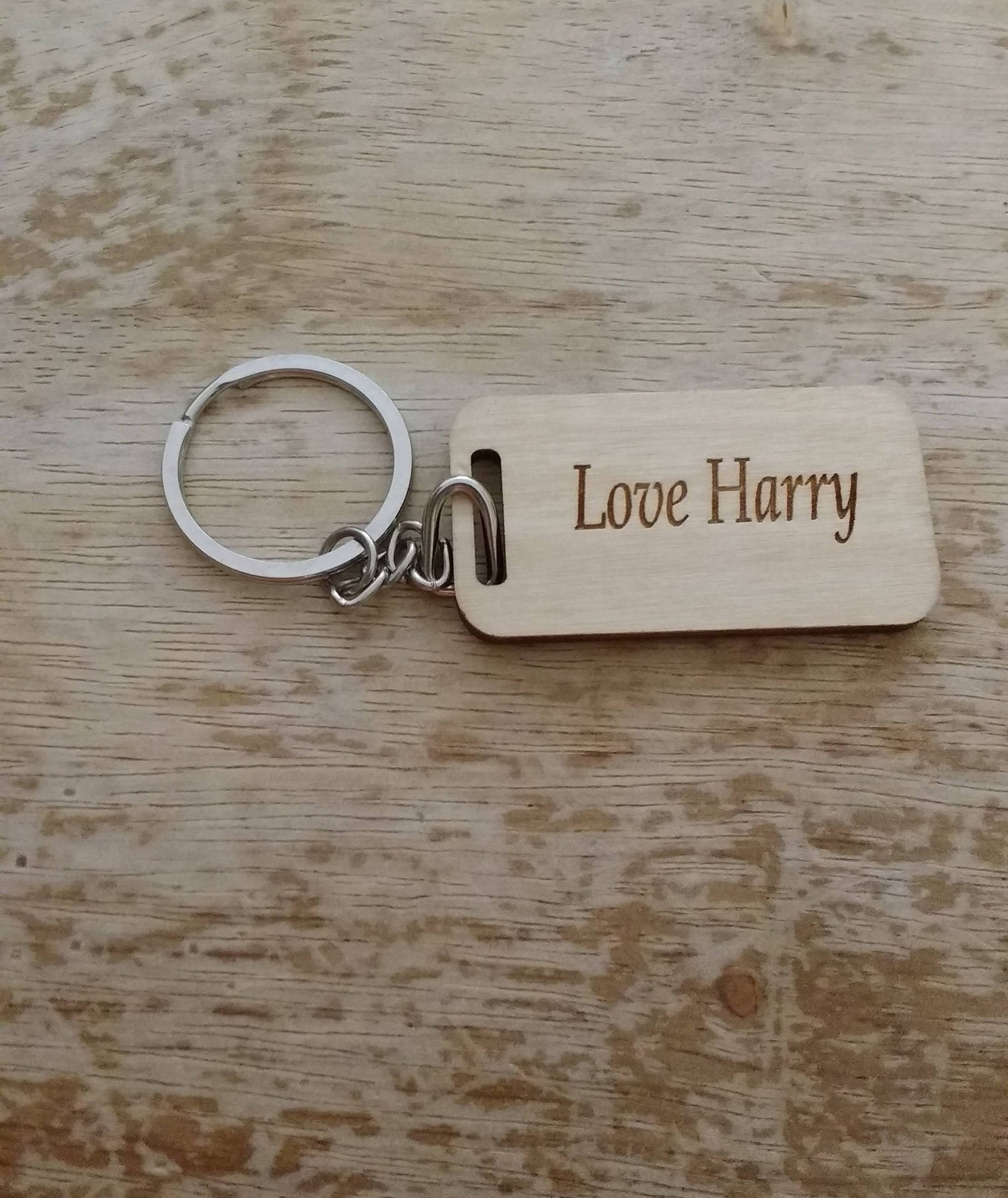 Wooden Keyring the Day You Became Fathers Day Mothers Day - Etsy UK