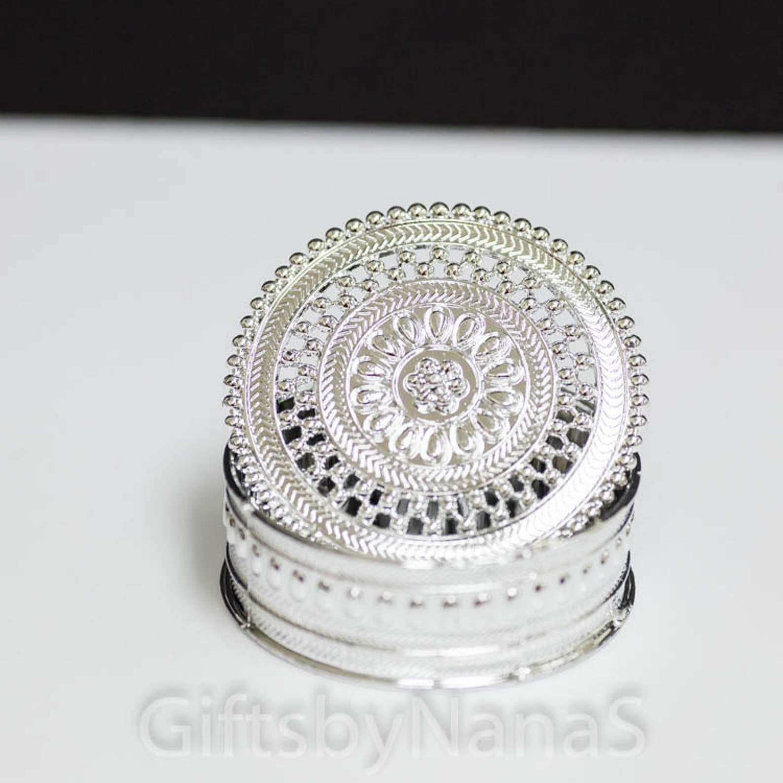 Silver Favor Box Wedding Favor Boxes Wedding Favor Bag - Etsy